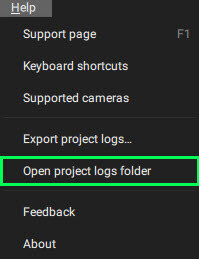 How to export log files and quality report - PIX4Dmatic